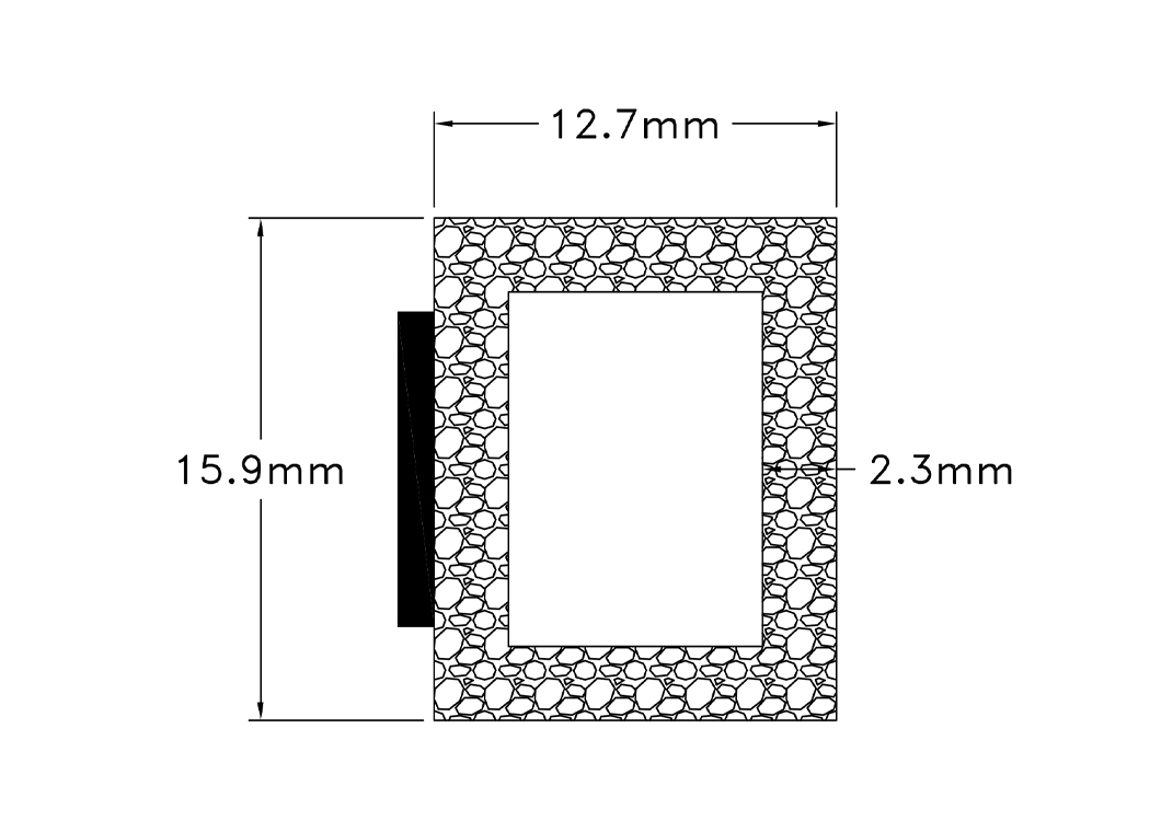 Sponge Profile-EC12-017-EMT1 - Elasto Proxy