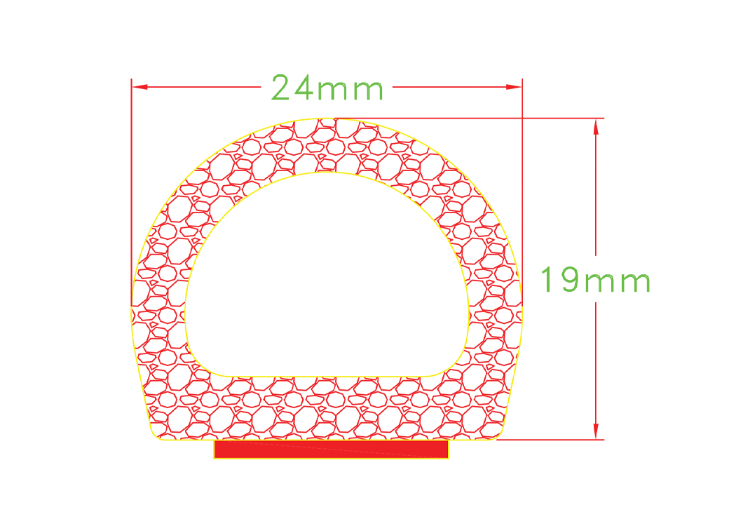 Sponge Profile-EC12-049-MMT1 - Elasto Proxy