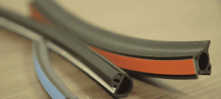 D-Shaped Rubber Seals with Adhesive Backings